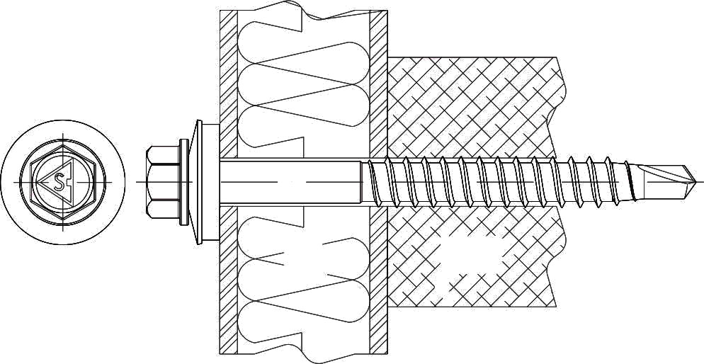 A70 - Samobušeći INOX vijak | Rotometal ING