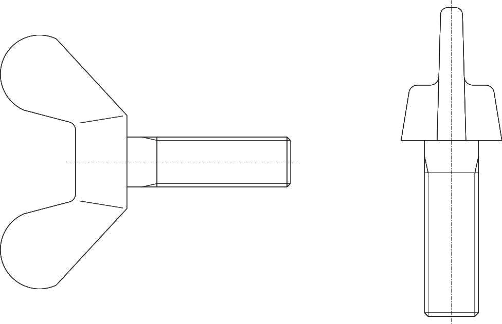 DIN316 - Leptir vijak | Rotometal ING